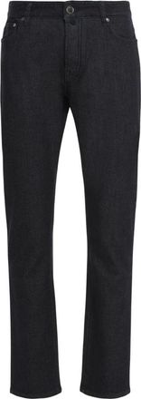 Moorer Herren, Jeans, Blau, MGr&ouml;&szlig;e