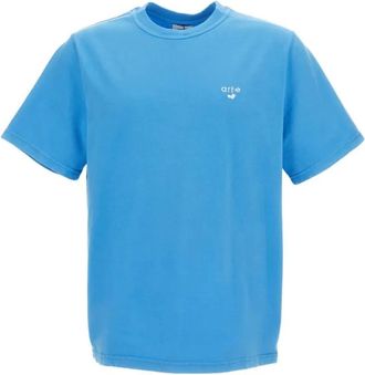 Arte Homme, Tops, Bleu, Taille: L Heart Logo T-Shirt