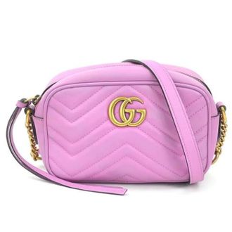 Gucci Pre-owned Leder gucci-taschen - - Pre-owned - Damen - Rosa - ONE SIZE