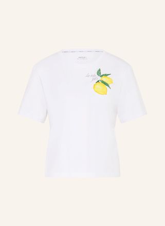 Marc Cain T-Shirt Mit Pailletten weiss
