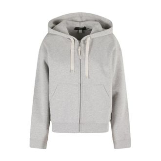 Max Mara Sweatshirt mit Rei&szlig;verschluss - - Sweatshirts & Hoodies - Damen - Grau - S