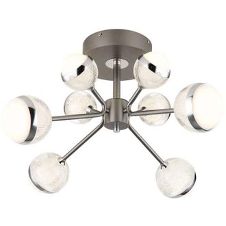 Globo Lighting Deckenlampe Deckenleuchte Wohnzimmerlampe dimmbar Fernbedienung led Tageslicht