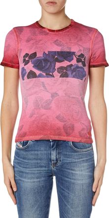 Diesel T-ELE-Long-P3 Maglietta_Coat_Pink_M