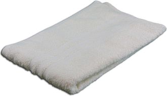 Gözze Elegantes Badetuch, Sylt, 100% Baumwolle, Dichtes Grundgewebe (440 g/m²), 100 x 150 cm - Natur