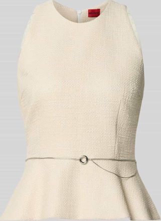 HUGO BOSS Slim Fit Blusentop aus reiner Baumwolle Modell CALETI