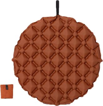 Generic Aufblasbares Sitzkissen, Luftkissen, rund, bequem, tragbar, feuchtigkeitsabweisend, leicht, wasserdicht, f&uuml;r Auto, Rollstuhl, lange Strecken