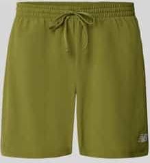 New Balance Shorts mit elastischem Bund und Logo