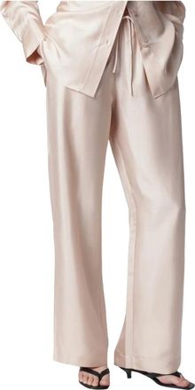 R&oacute;he Femme, Pantalons, Rose, Taille: 38 FR Wide Pantalons