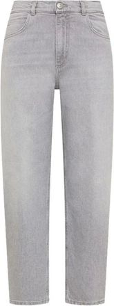 Seventy Femme, Jeans, Gris, Taille: 44 FR Cropped Jeans