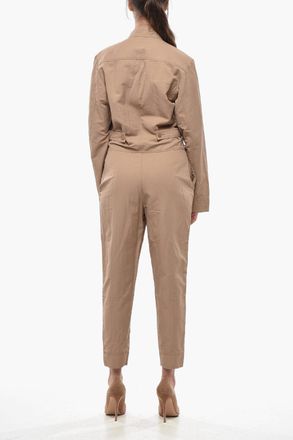 Stella McCartney Jumpsuit in Leinenmischung ALMA mit Doppelrei&szlig;verschluss Stella McCartney