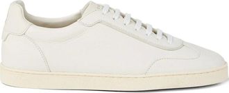 Brunello Cucinelli Homme, Chaussures, Blanc, Taille: 40 EU Baskets en peau de cerf