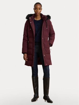 Lauren Ralph Lauren Daunenjacke 297957509009 Dunkelrot Regular Fit