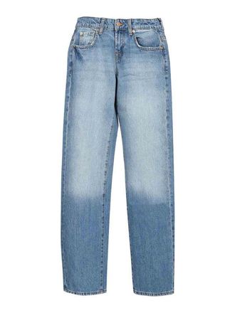 7 For All Mankind Straight Leg Jeans - Blau
