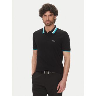 HUGO BOSS Poloshirt Paddy Ap Heritage 50538101 Schwarz Regular Fit