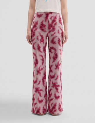 MACCAPANI Pantalon Femme couleur Rose