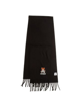 Moschino Schal Schwarz