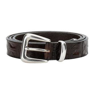 Alberto Luti Homme, Accessoires, Brun, Taille: 100 CM Ceintures