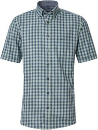 Casamoda Herren, Shirts, Grün, MGröße