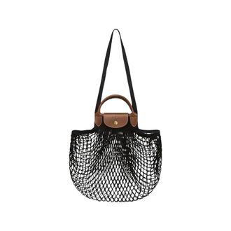 Longchamp Le Pliage Filet L - - Bags - Damen - Schwarzk - ONE SIZE
