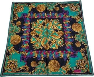 Celine unisex, Pre-owned, Multicolore, Taille: ONE Size Foulard en soie vintage Pre-owned