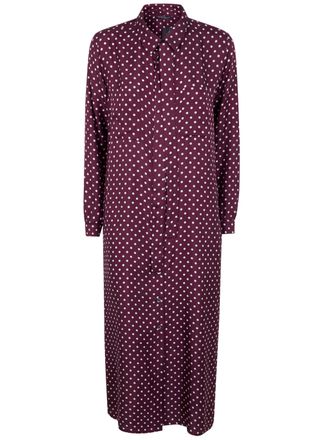 Laura Urbinati Belt Long Sleeves Shirt Dress