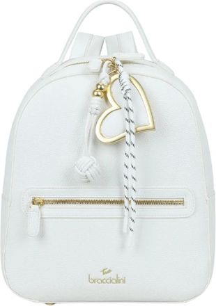 Braccialini Femme, Sacs, Blanc, Taille: ONE Size Beth Backpack