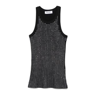 The Attico Schwarzes Tanktop - - Tops - Damen - Schwarzk - M