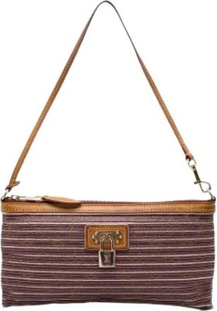Louis Vuitton Pre-owned Eden Zoe Pochette - Femme - Pre-owned - Brun - Taille: ONE Size