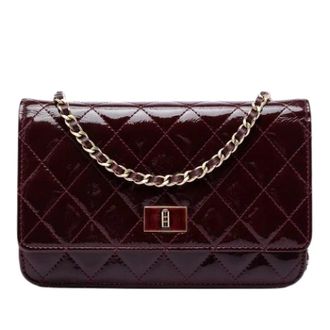 Chanel Pre-owned Wallet on Chain - Femme - Pre-owned - Rouge - Taille: ONE Size