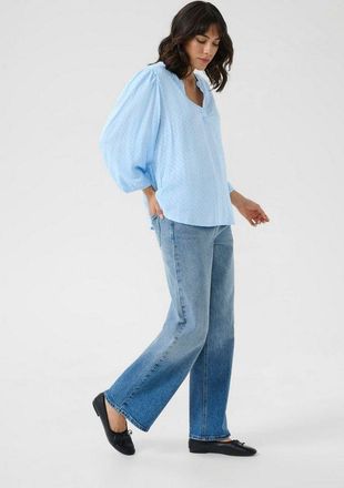 Kaffe Langarmbluse Langarm-Bluse KAannika