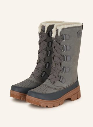 Sorel Schn&uuml;rboots Torino V Wp grau