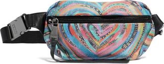 Aimee Kestenberg Milan Bauchtasche - Crossbody Bauchtasche für Damen - Kleine Schulterschlinge, Brust- und Hüfttasche - Verstellbarer Gürtel, Love Heart, Einheitsgröße