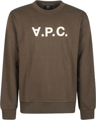 A.P.C. A.p.c. - SweaT-shirt Standard Grand VPC - Homme - Sweatshirts et sweats &agrave; capuche - Brun - Taille: M