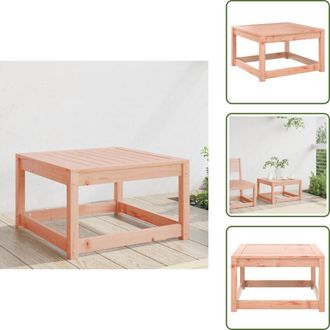 vidaXL The Living Store - Repose-pied de jardin massif de douglas - Pouf Ext&eacute;rieur - Mobilier De Jardin - Canap&eacute; De Jardin - Chaise Longue - Relax
