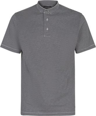 Emporio Armani Homme, Tops, Noir, Taille: S Polo ray&eacute;