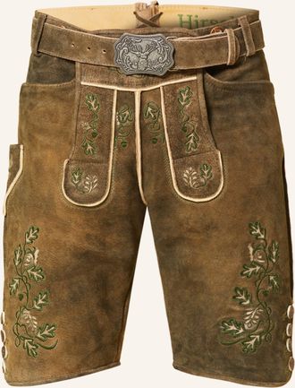 HIRSCHER Hirscher Trachten-Lederhose Lenggries braun