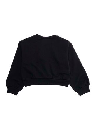 Marni Girls Crewneck Sweatshirt Black Cotton Hoods & Sweatshirts