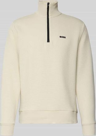 HUGO BOSS Regular Fit Sweatshirt mit Baumwollanteil Modell LEAGUE
