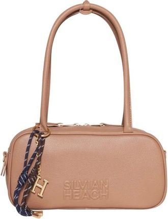 Silvian Heach Femme, Sacs, Rose, Taille: ONE Size Borsa a mano compatta firma frontale