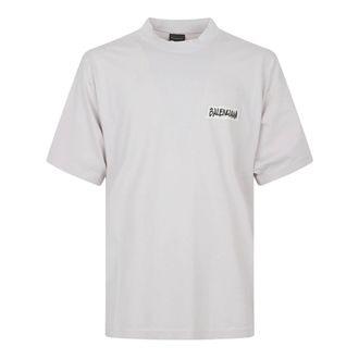 Balenciaga Herren, Oberteile, Wei&szlig;, MGr&ouml;&szlig;e