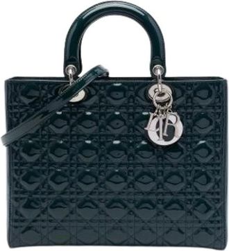 Dior Pre-owned Lady Dior - Femme - Pre-owned - Vert - Taille: ONE Size
