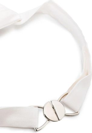 Lady Anne Silk Necktie - White
