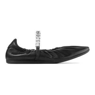 Jimmy Choo London Femme, Chaussures, Noir, Taille: 37 1/2 EU Ballerines