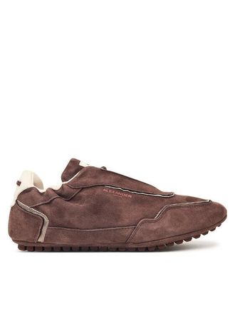 Alexander Smith Sneakers River Woman Soft Suede ALBERSW-8195 DBN Dunkelbraun