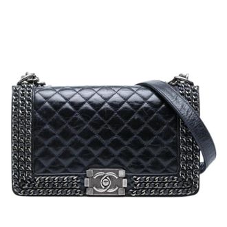 Chanel Pre-owned Boy Flap Bag - - Pre-owned - Damen - Blau - ONE SIZE