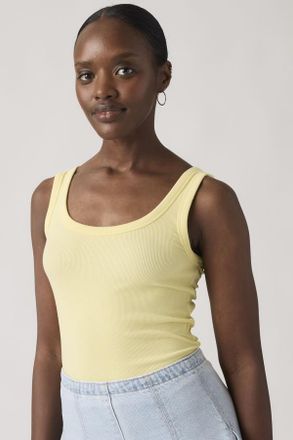 Levi's Hayes Ribbed Tank Top - Damen - Gelb / Gelb