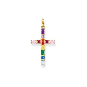 Thomas Sabo Thomas Sabo, Femme, Accessoires, Multicolore, Taille: ONE Size Cross Pendant