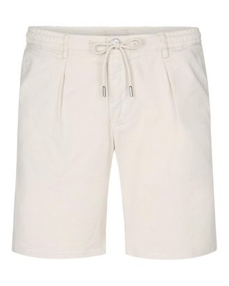 Profuomo Leichte Bermudashorts mit Stretch und Bundfalte in