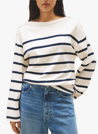 Tommy Hilfiger Top ray&eacute; en coton