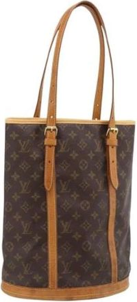 Louis Vuitton Sac bandouli&egrave;re vintage en toile monogramme Pre-owned - Femme - Pre-owned - Brun - Taille: ONE Size
